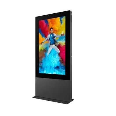 Prenda impermeable legible IP65 del LCD Digital de la luz del sol al aire libre de alta resolución de la señalización
