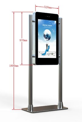 La sola publicidad al aire libre lateral de Digitaces defiende al jugador con la fan que refresca el sistema de Android