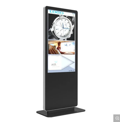De la señalización de 49 quiosco independiente Digitaces de la pantalla LCD de la pulgada de la exhibición interior del anuncio