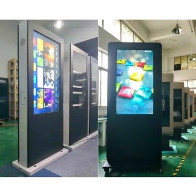 Pantalla táctil al aire libre impermeable de la exhibición de la publicidad del LCD del quiosco 32/43/49/55 pulgada