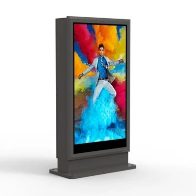 Dedi 75 pulgadas - indicador digital al aire libre de la pantalla LCD táctil de la señalización inteligente de gama alta del quiosco