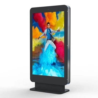 Dedi 75 pulgadas - indicador digital al aire libre de la pantalla LCD táctil de la señalización inteligente de gama alta del quiosco