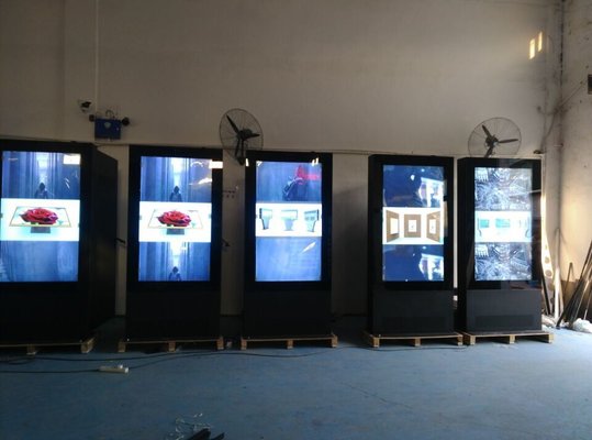 Dedi 75 pulgadas - exhibición comercial grande LCD del monitor LCD del alto brillo al aire libre