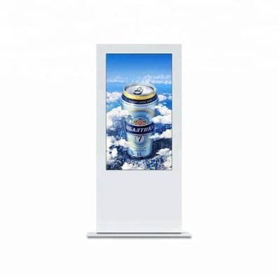 Señalización a prueba de polvo impermeable al aire libre de Dedi 55inch IP65 LCD Digital con el sistema de enfriamiento del vidrio y del aire acondicionado de AR