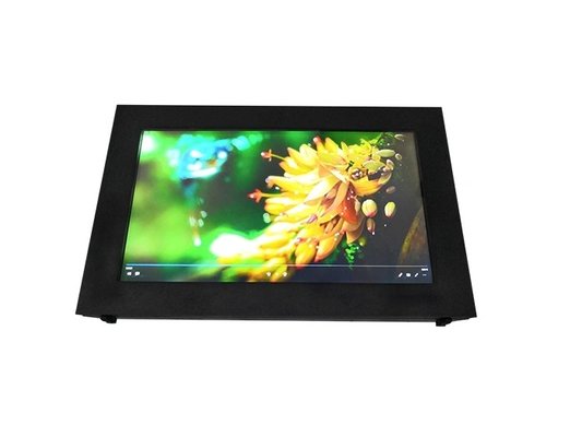 Anti Glare Wall Mounted LCD Signage Dedi 43 Inch HD High Brigtness Outdoor