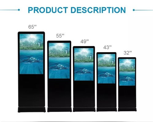 Android System Outdoor LCD Digital Signage Dedi 32"43"49"55"65 1 Year Warranty