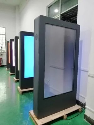 La señalización al aire libre de 1000~3000 Digitaces de los liendres exhibe el quiosco de la publicidad para la información