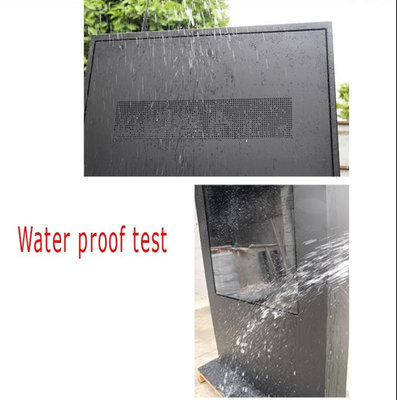 Waterproof LCD Digital Outdoor Advertising Screens Dedi 55'' All Weather IP65 Monitor