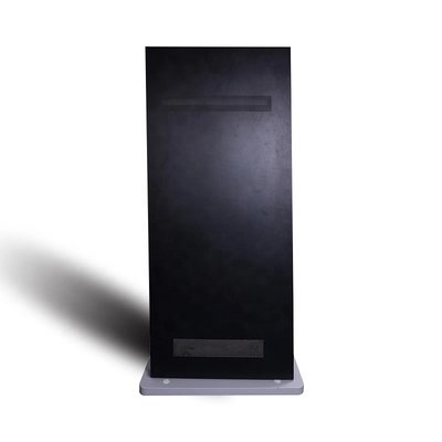 Señalización al aire libre de IP55 LCD Digital, tótem derecho 75" del LCD de la exhibición de la publicidad del piso