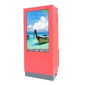 La publicidad al aire libre impermeable de IP65 Digitaces defiende alto brillo 70 pulgadas