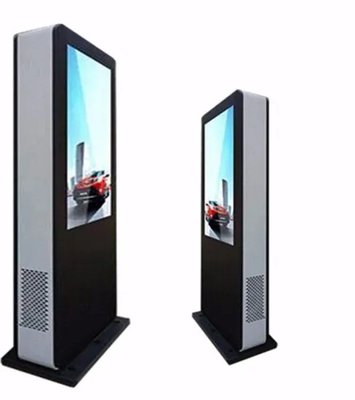 Floor Stand 43''49''55'' 65" High Brightness Outdoor Vertical Digital Signage Totem WiFi Touch LCD Advertising Display K