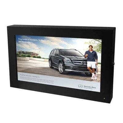Señalización al aire libre impermeable del LCD Digital 43 pulgadas de montado en la pared para hacer publicidad del monitor