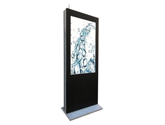 55 Inch Outdoor LCD Digital Signage Wind Cooled Vertical Screen Advertising Display