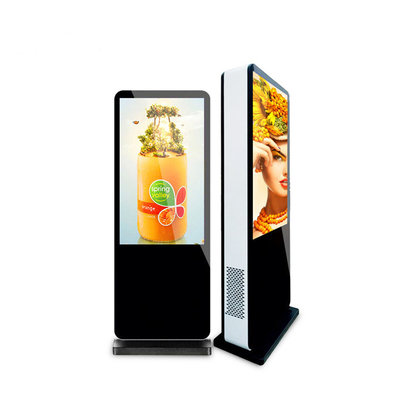 65 pulgadas - situación libre de la prenda impermeable de la exhibición del LCD del alto brillo con teledirigido