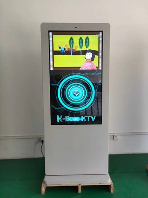 Quiosco interactivo impermeable de la señalización de Digitaces, 55" señalización de la pantalla táctil de Digitaces