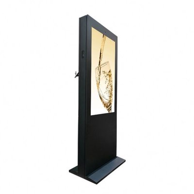 Liendres impermeables al aire libre de la pantalla LCD táctil 1500-2500 del quiosco de la pantalla táctil de 49 pulgadas