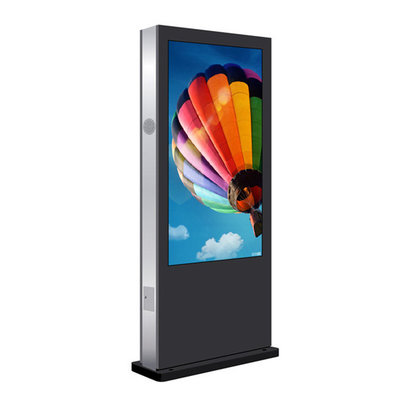 Señalización al aire libre 1080P 65" del LCD Digital del alto brillo de par en par ángulo de visión 50/60 herzios