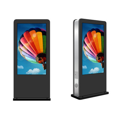 Señalización al aire libre 1080P 65" del LCD Digital del alto brillo de par en par ángulo de visión 50/60 herzios