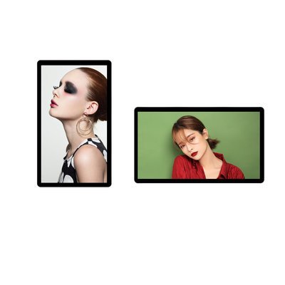 High Brightness LCD Advertising Wall Mounted Digital Signage 32'' Wide Viewing Angle