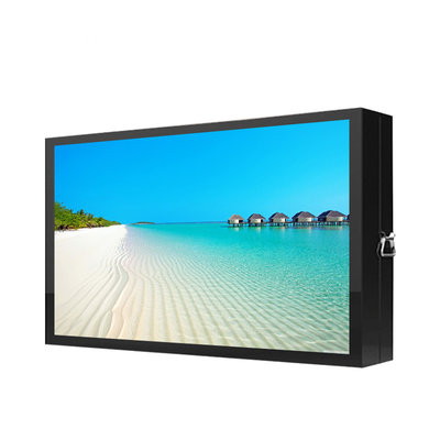 Publicidad de pantalla LCD táctil del alto brillo, señalización al aire libre impermeable 43" de Digitaces