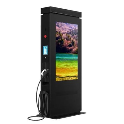 49 sistema de enfriamiento de alta resolución de la señalización al aire libre del LCD Digitaces de la pulgada CA 110-240V