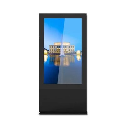 49 sistema de enfriamiento de alta resolución de la señalización al aire libre del LCD Digitaces de la pulgada CA 110-240V