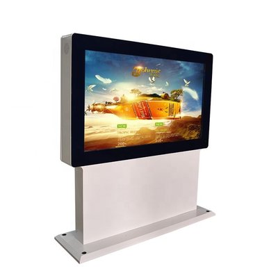 Señalización al aire libre de Wifi LCD Digital ángulo de visión amplio de la pantalla de la prenda impermeable de 55 pulgadas