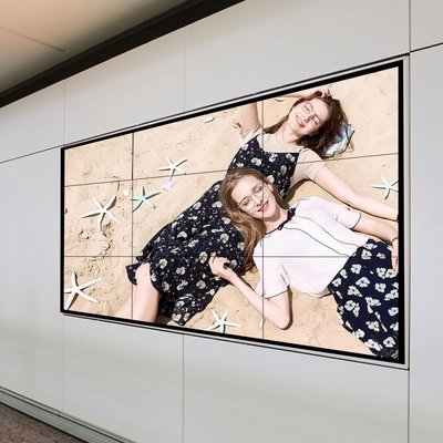 3x3 DID Seamless LCD Video Wall 46" 47" 55" Screen	Indoor 500cd/m2 Brightness