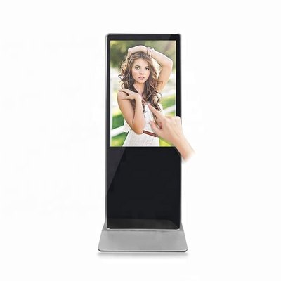 Reproducción de vídeo fina estupenda Lcd que hace publicidad de la pulgada 320W del quiosco 65 de Wifi de la señalización de Digitaces