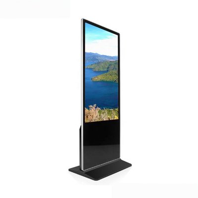 Reproducción de vídeo fina estupenda Lcd que hace publicidad de la pulgada 320W del quiosco 65 de Wifi de la señalización de Digitaces
