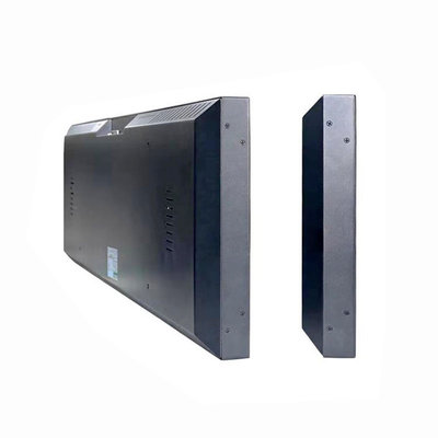 Stretched Bar Ultra Wide LCD Monitor Shelf Advertising Display 38.5 Inch 50/60Hz