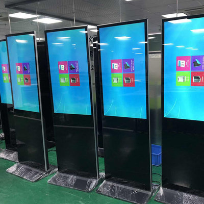 Quiosco androide 350CD/M2 de la pantalla táctil del OS del tacto de la señalización independiente multi de Digitaces
