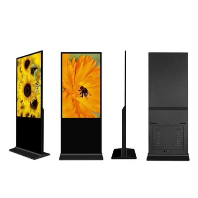 Monitor interactivo de la pantalla táctil del tótem de la señalización del OS Digital de Wifi Android 55 pulgadas