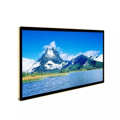 Señalización de Digitaces de la pantalla táctil del alto brillo exhibición interior del LCD de la red de 55 pulgadas