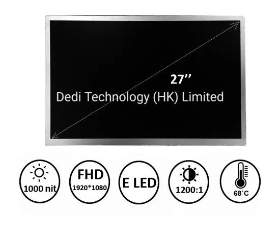 Retroiluminación LED ligera azul del alto rendimiento de la exhibición del LCD del alto brillo de la baja tensión