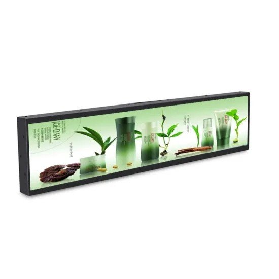 24 pulgadas estiraron definición de WiFi Android de la exhibición del LCD de la barra la alta para el centro comercial