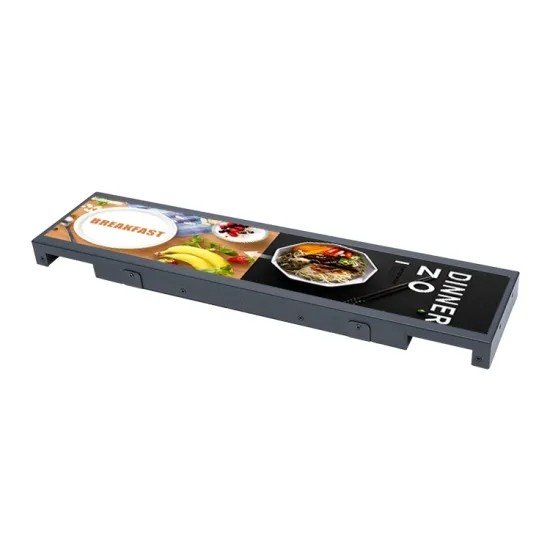 La exhibición estirada WIFI 802.11b/G/N del LCD de la barra de la pantalla táctil modificó tamaño para requisitos particulares