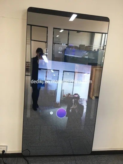 Cabina mágica elegante impermeable de la foto del espejo 50000 horas del panel de la vida de los puntos de tacto multi de la hoja
