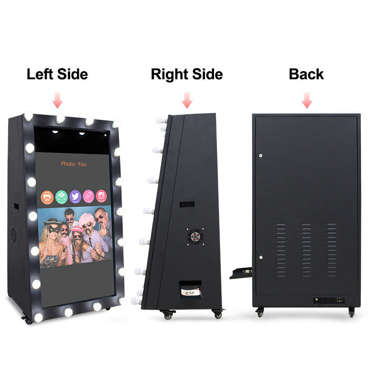 Prenda impermeable portátil del tiempo de la respuesta 5ms de la exhibición del espejo de Smart Lcd para casarse