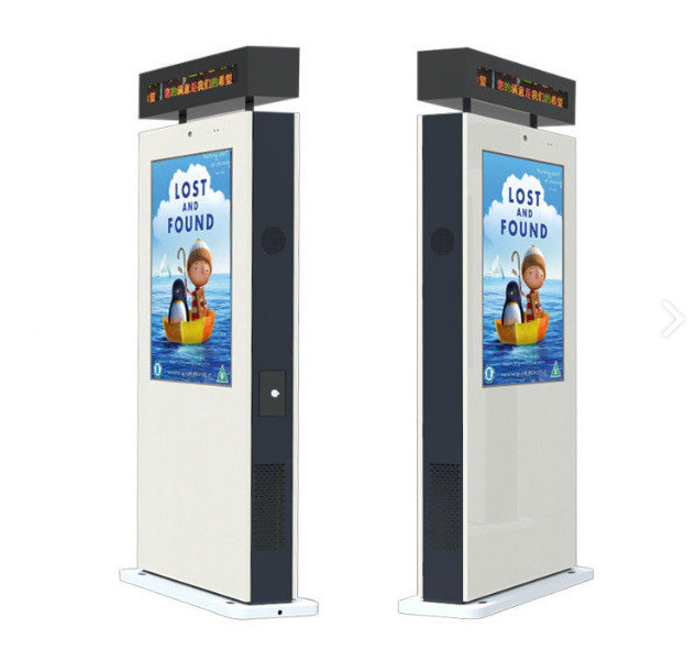 Pantalla táctil interior de la exhibición de la publicidad del LCD, monitor LCD del alto brillo 32 pulgadas