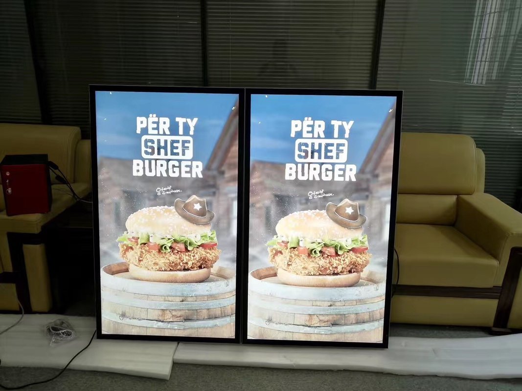High Definition Outdoor LCD Digital Signage 55'' Remote Control For Restaurant