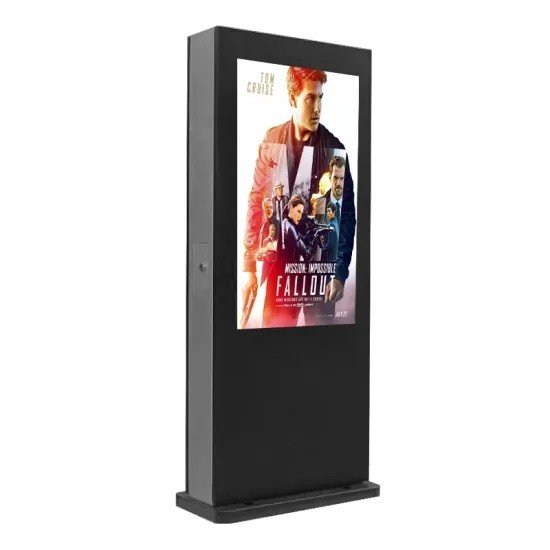 ′ Al aire libre del ′ de la señalización 43 del LCD Digital del alto brillo - 65" monitor vertical de la pantalla táctil