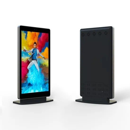 Dedi 75 pulgadas - indicador digital al aire libre de la pantalla LCD táctil de la señalización inteligente de gama alta del quiosco