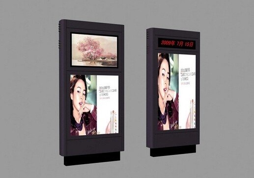 Tótem libre del Retrato-monitor de 55 pulgadas para el uso al aire libre