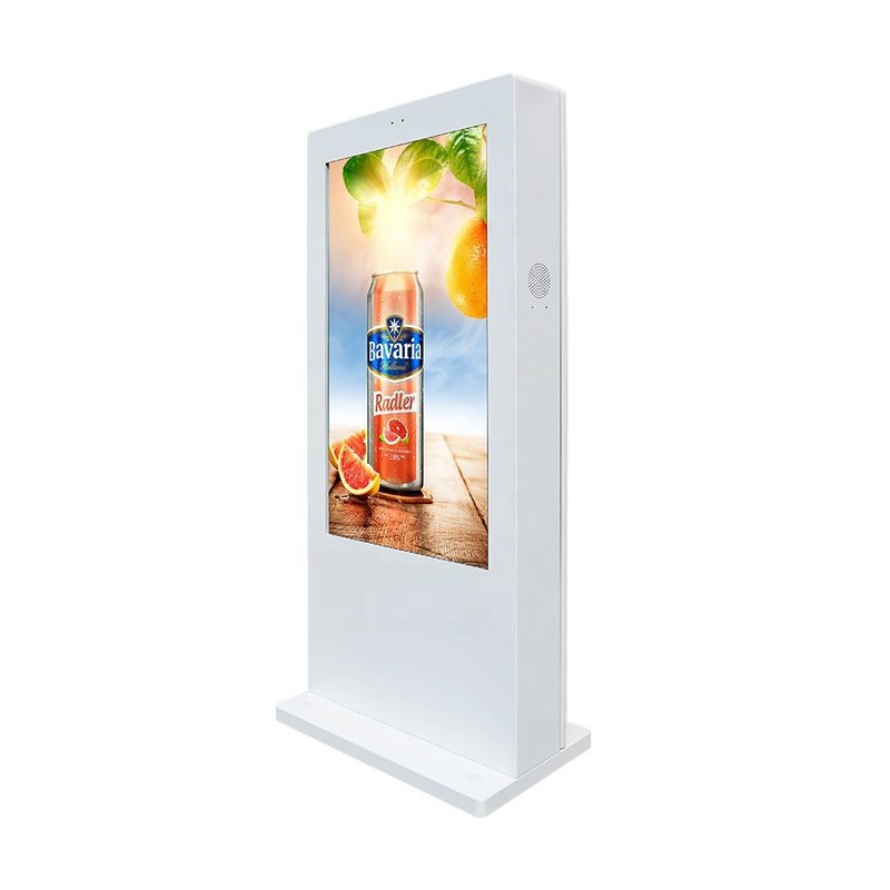 La publicidad al aire libre de Digitaces de la pantalla táctil defiende 32" - 98" la prenda impermeable IP65 3000 liendres