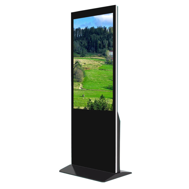 Jugador en línea del ANUNCIO del LCD del soporte del piso de la señalización de Standalong Android Digital 49 pulgadas