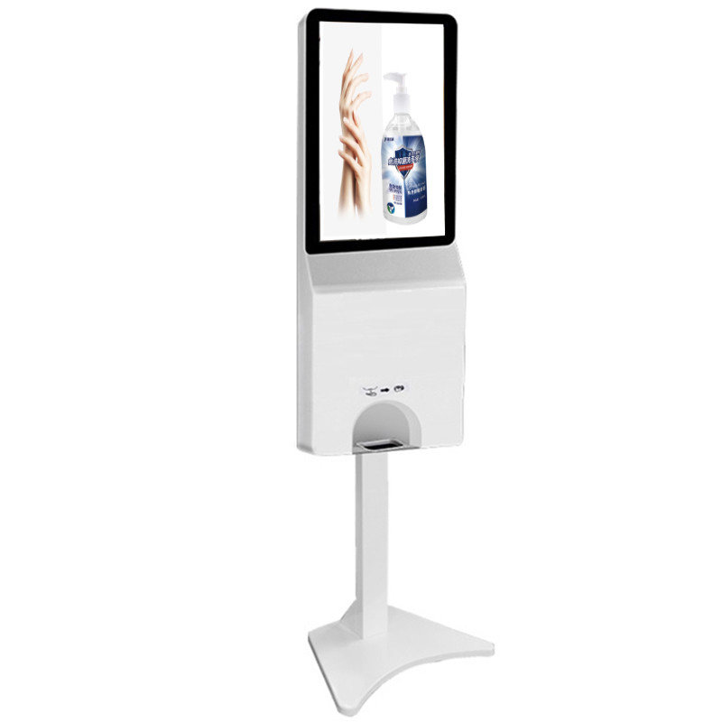 21,5 avance lentamente la señalización Media Player 40-120W de Digitaces con el dispensador auto del desinfectante de la mano