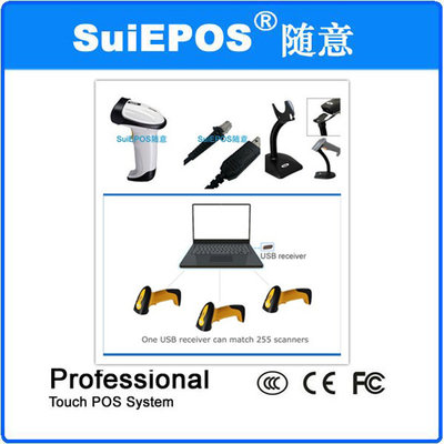 Laser Scan Portable Barcode Scanner Supports Editing Operations