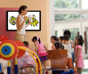 1920X1080 Resolution Large LCD Touch Screen Monitor , Multi Display Monitor