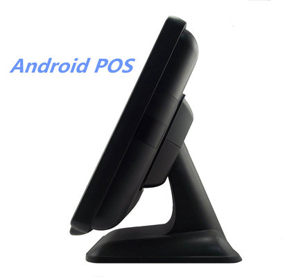 15 Inch Computerized Pos System , Touch Screen Cashier Machine